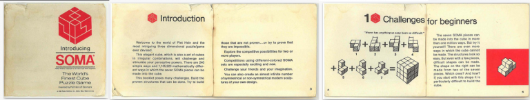 El cub SOMA - Museu de Matemàtiques de Catalunya